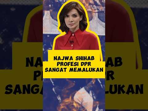 NAJWA SHIHAB "PROFESI DPR SANGAT M3MALUK4N" ‼️