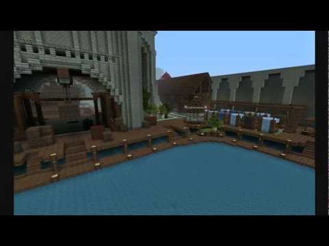 YettiCrush's Haven: Harbor/East Gate Update 1.2.5 Minecraft Map