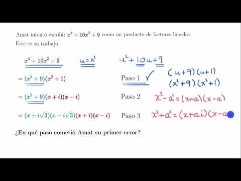 Factoring polynomials using complex numbers (video) | Khan Academy