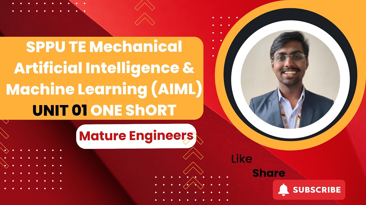 Artificial Intelligence Unit 1 One Shot | PYQ + Important Questions | SPPU 2019 Pattern