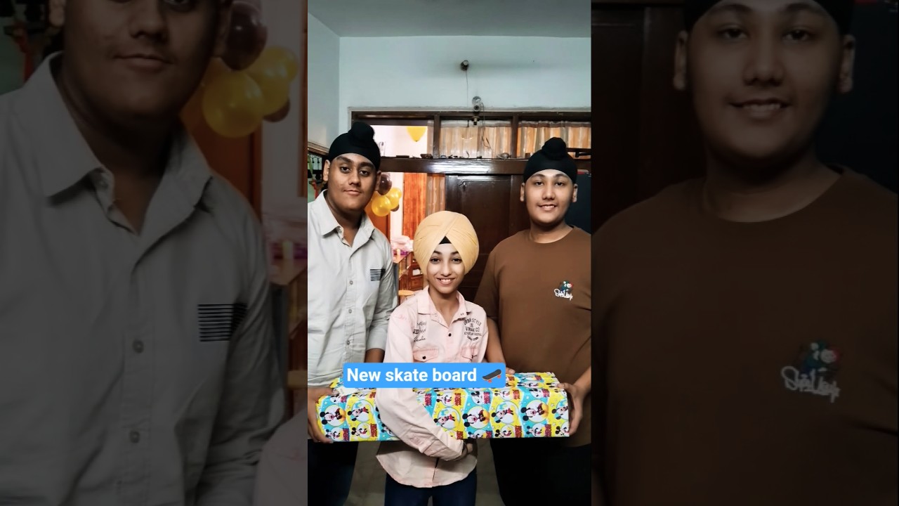 new skate board 🛹 #funny #asmr #satisfying #satisfyingvideo #funnyvideo #pinmob #fun #tutorial