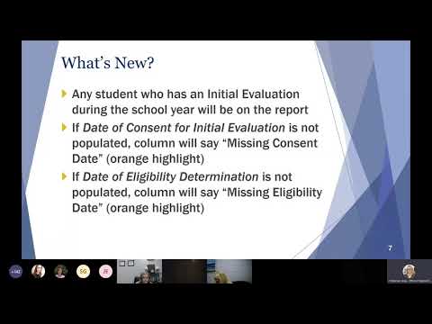 Indicator 11 & 13 Training 4/28/2021
