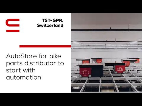 TST-GPR, Switzerland: AutoStore for bike parts distributor to start with automation