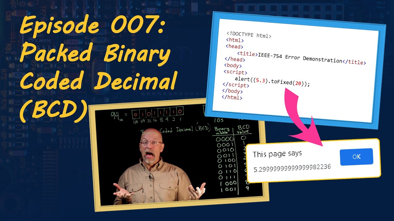 Ep 007: Packed Binary Coded Decimal