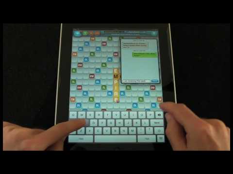 Apple iPad App Review - Words with Friends HD