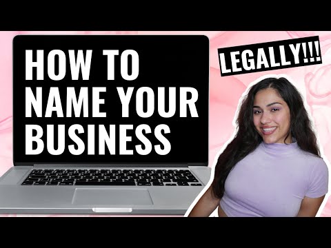 How to Pick a Business Name - Business 101