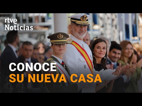 FELIPE VI y la PRINCESA LEONOR entregan los DESPACHOS OFICIALES en la ESCUELA NAVAL de MARÍN | RTVE