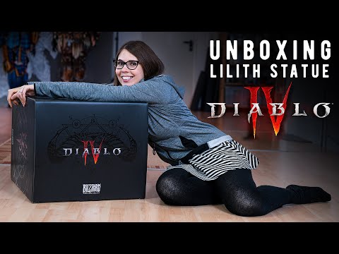 Unboxing Diablo IV - Lilith Statue