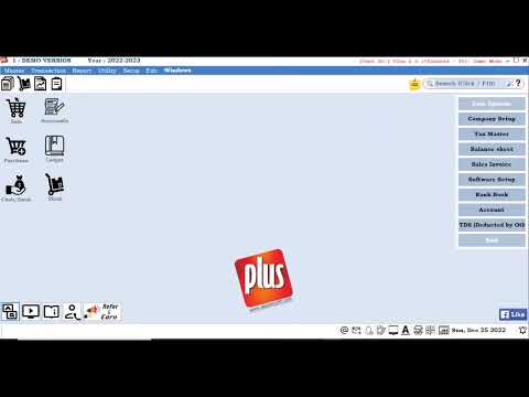 TCS SETUP IN PLUS ACCOUNTING SOFTWARE.
