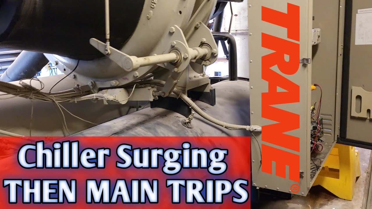 Trane Chiller Surging THEN ELECTRICAL Main TRIPS