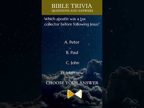 Bible Trivia For Adults