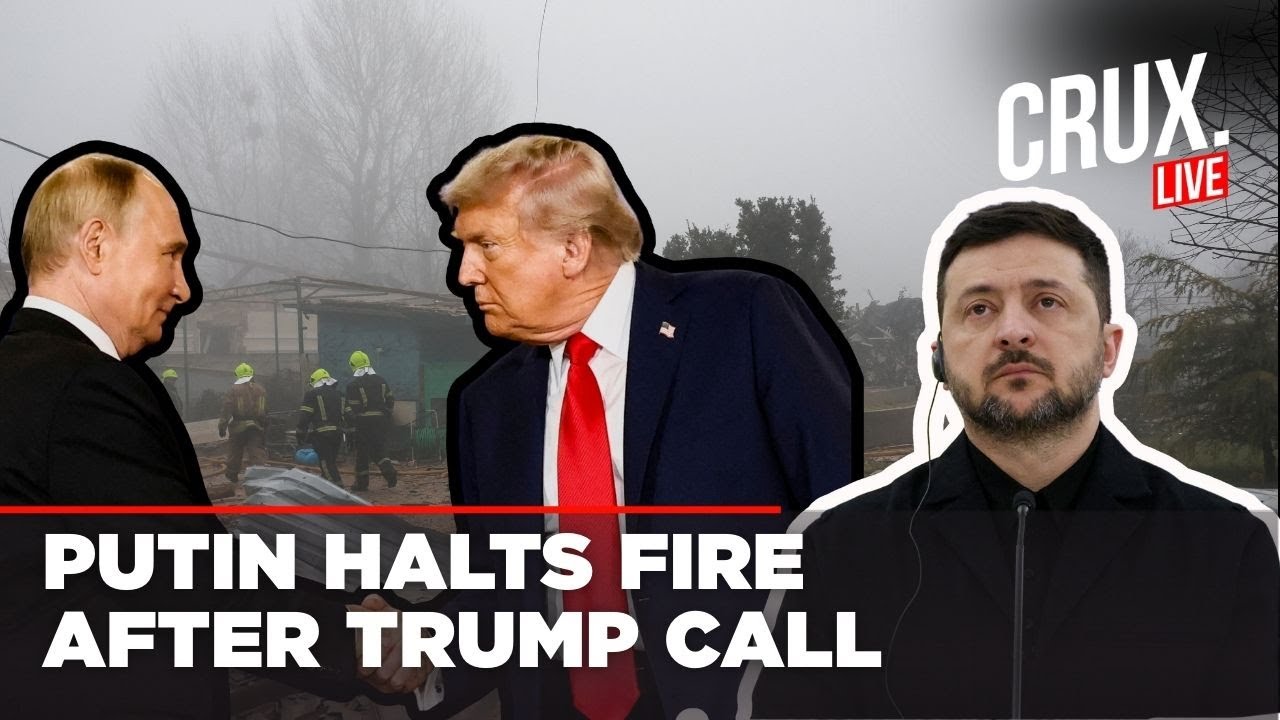 LIVE | 'Putin Agreed Not To Fire' Trump Claims Russia Pausing Ukraine Attacks After Call