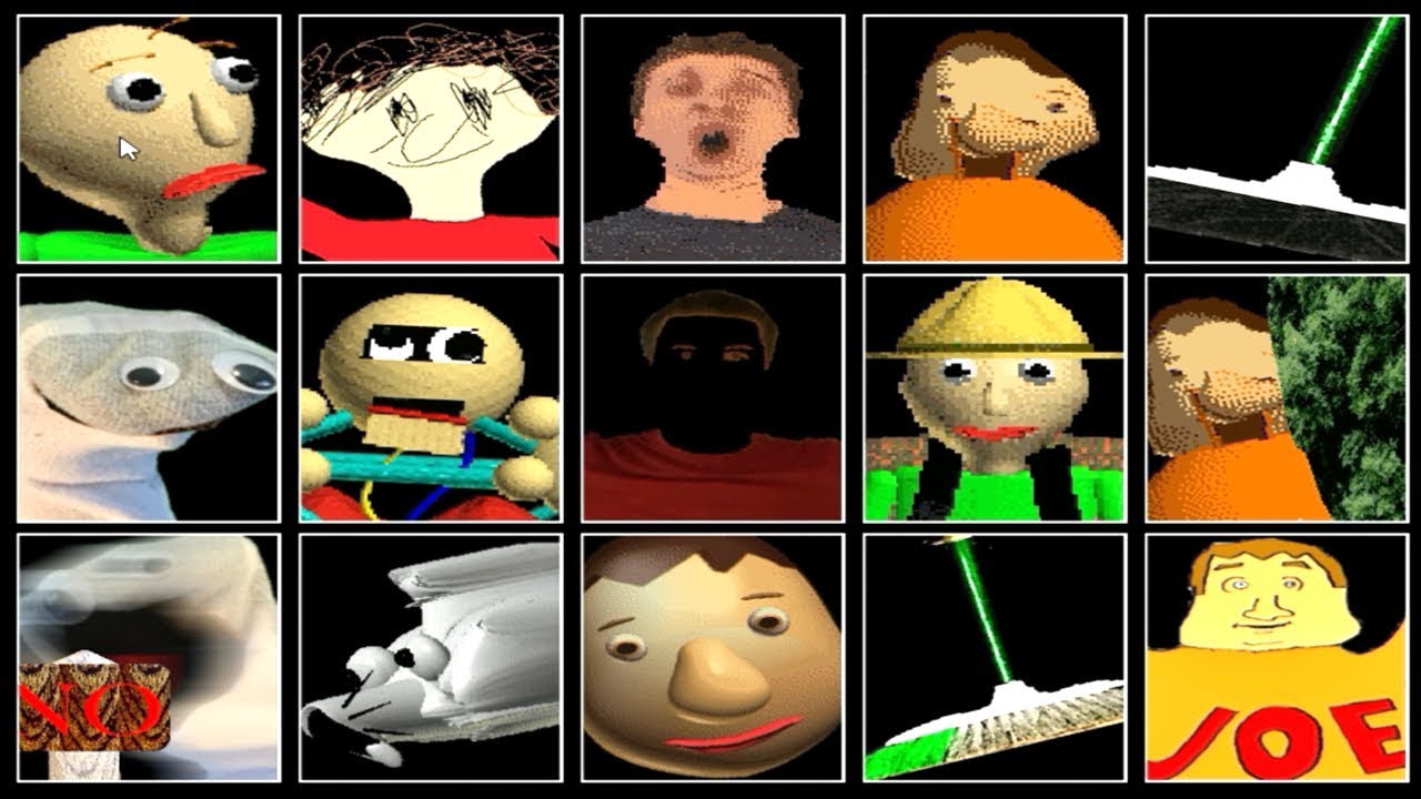 Baldi's Basics in Custom Night ALL JUMPSCARES