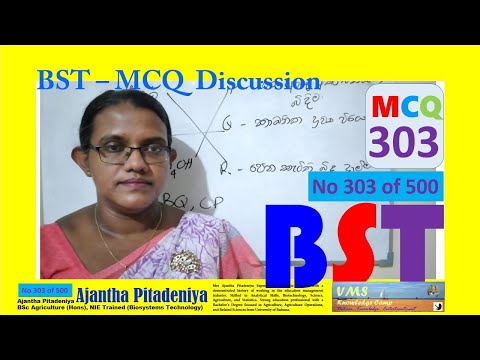 BST – MCQ Discussion No 303 of 500 – Biosystems Technology BST | BST Videos