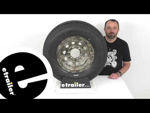 etrailer | Checking Out the Kenda Karrier ST225/75R15 Radial Trailer Tire with 15" Camo Mod Wheel