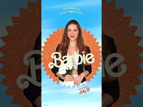 A real doll at the end! ???? #Barbie posters from the amazing #teaser of the #BarbieTheMovie #shorts