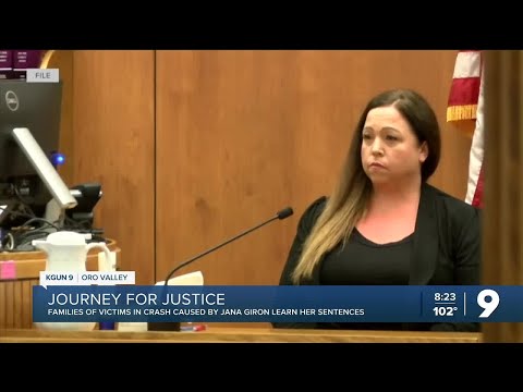 Families learn of sentencing for woman who caused crash that ended in two deaths