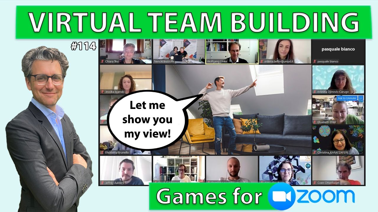 Virtual Team Building - Games to play on Zoom *114