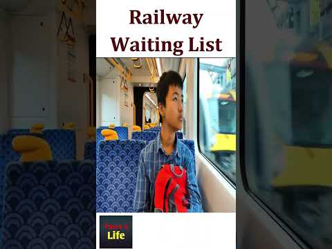 Indian Railways Waiting List Meaning #shorts