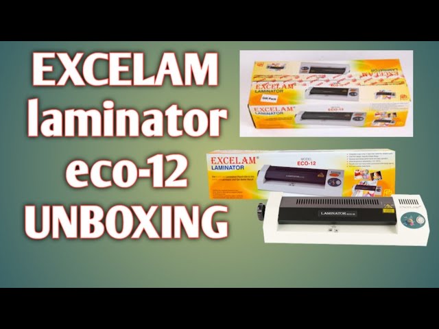 Lamination Machine & Lamination Pouch Film - Excelam Lamination Machine ...