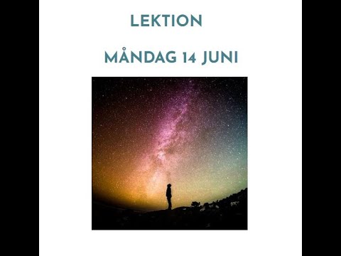 Måndag 14 juni – 1 C 2