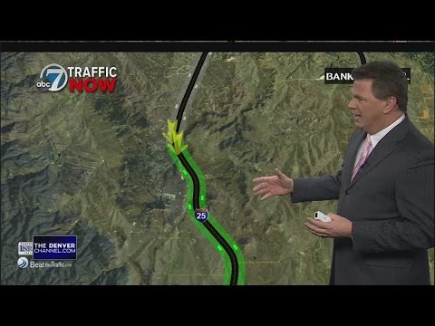 Trooper death investigation: I-25 closed south of Castle Rock