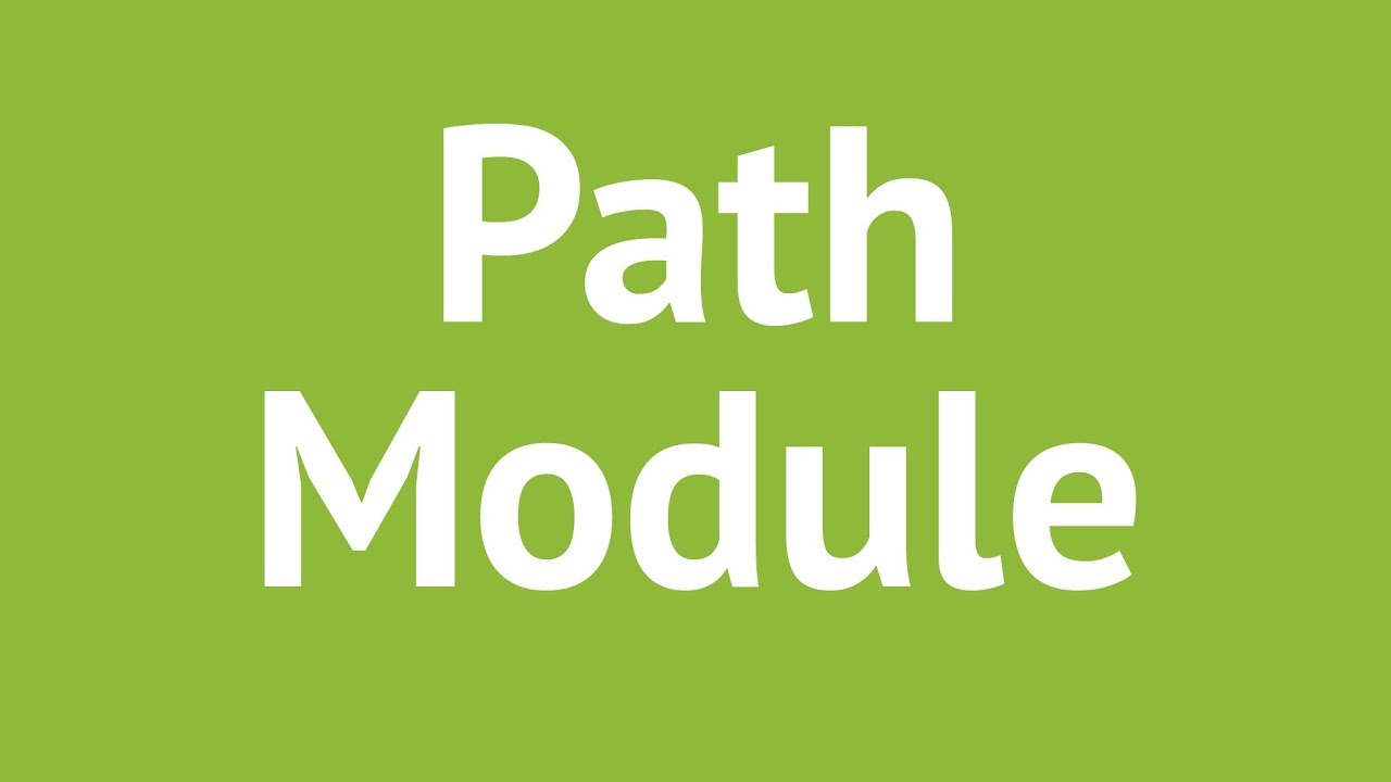 Path Module in Node.js