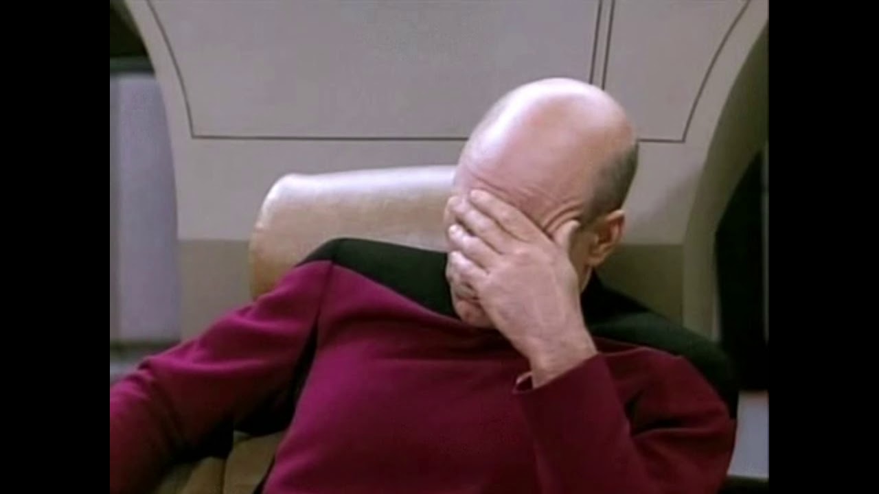 Picard facepalm (Video Original)