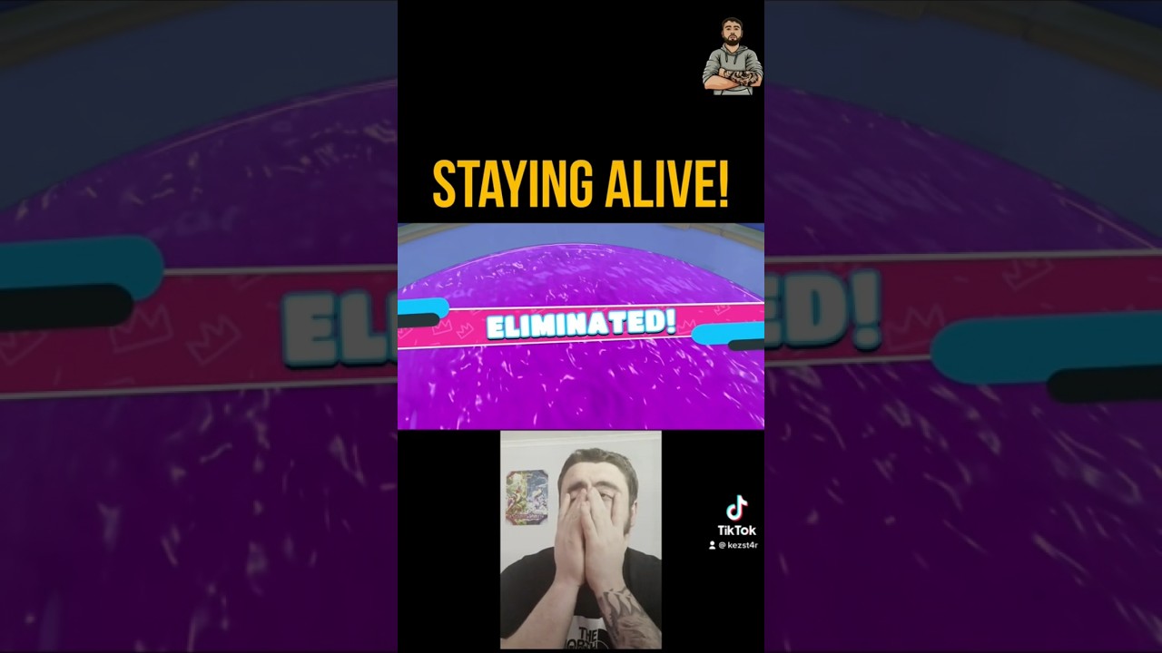 Staying Alive!!! #youtube #youtubeshorts #gamer #xbox #gaming #games #pc #viral #foryou #fallguys