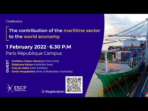 The contribution of the maritime sector to the world economy