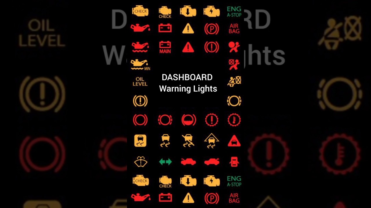 Dashboard Warning Lights Meaning