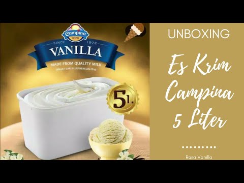 Unboxing Es Krim Campina 5 Liter | Link di Deskripsi #short #shorts #shortvideo #shortsvideo #viral