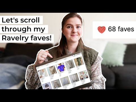 Let's pick what I'll knit in 2023 | Scrolling through my Ravelry favorites