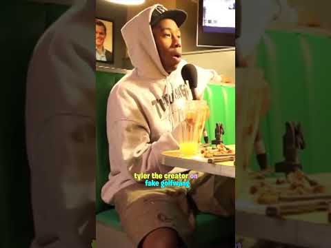 Tyler The Creator on fake GolfWang 💫🐝
