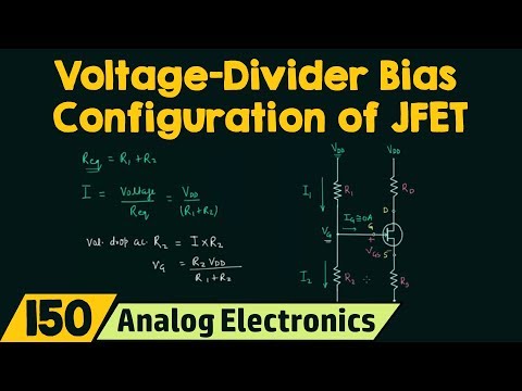 Voltage-Divider Bias Configuration of JFET Video Lecture - Crash Course for GATE ECE (English ...