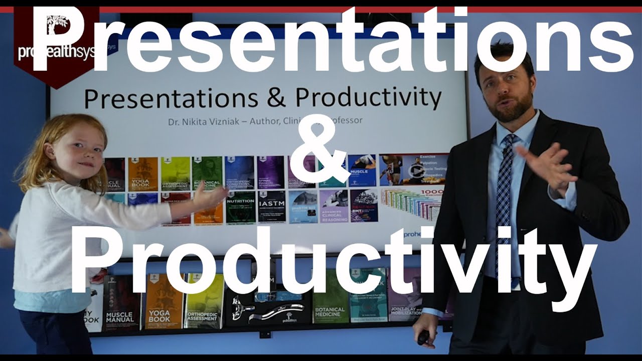 Better Presentations and Productivity Dr. Nikita Vizniak