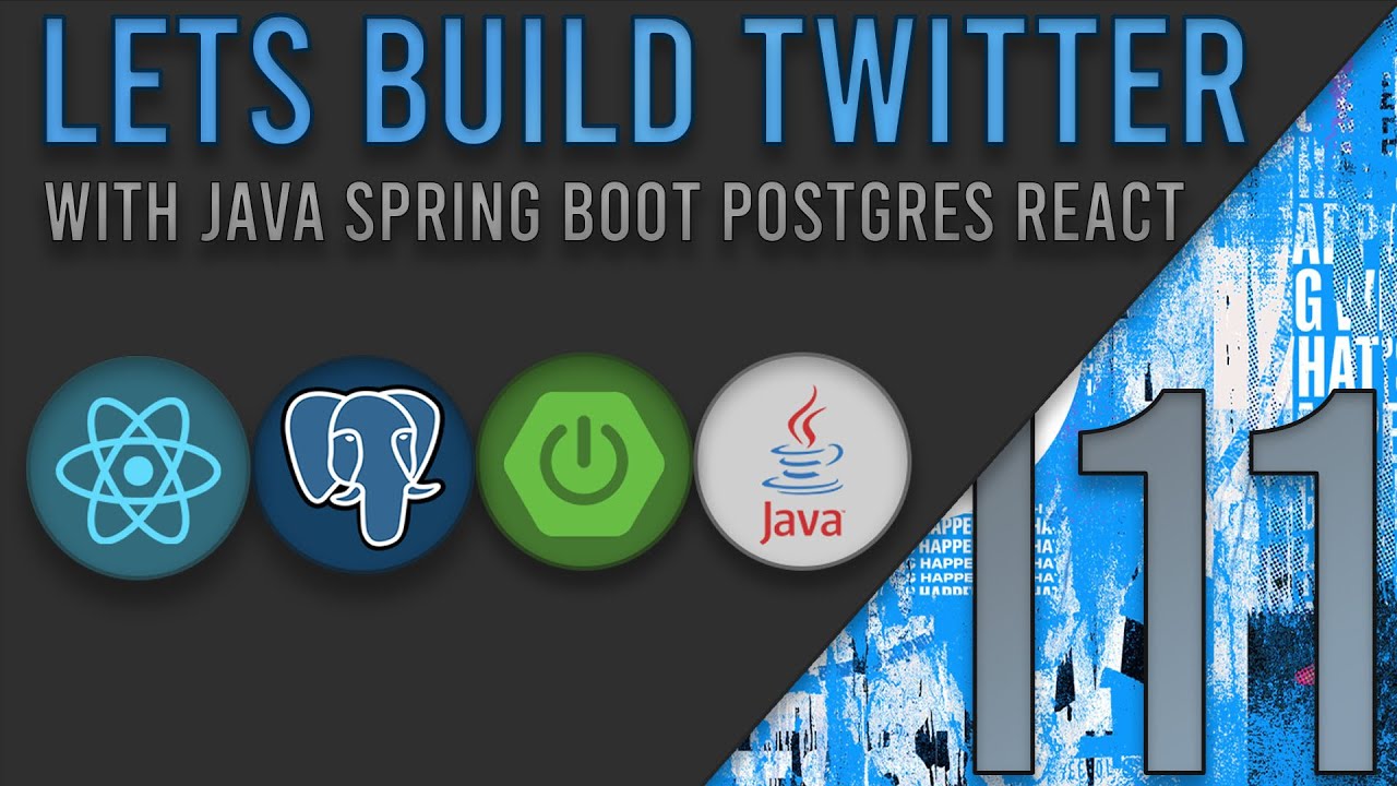 Lets Build Twitter From the Ground Up: Episode 111 || Java, Spring Boot, PostgreSQL and React