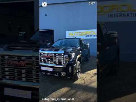 Right hand drive 2024 GMC Sierra 2500 HD Denali pickup truck #rhdconversion #gmcpickup #gmcsierra