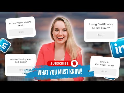How do you add a certificate to your LinkedIn profile and boost your credibility?