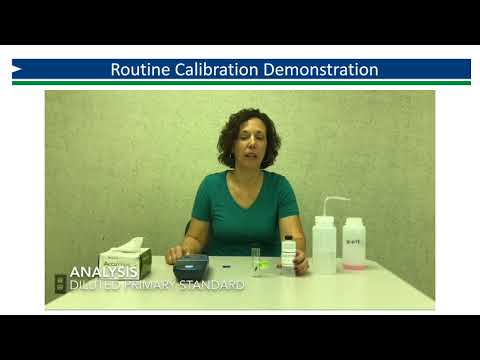 Method 334.0: Routine Calibration Verifications for the Grab Method