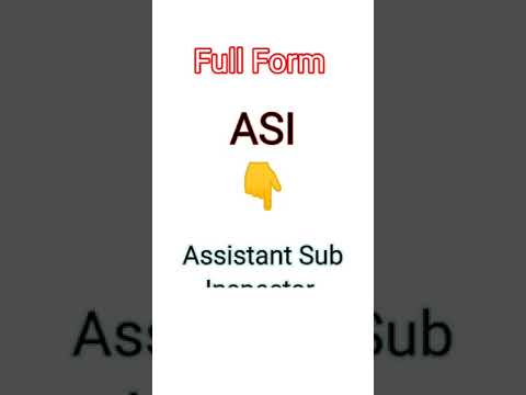 ASI Ka Full Form #tarestudy #study #asi #fullform #shorts #education #onlystudy #viral #support