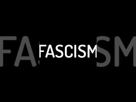 Definition of Fascism