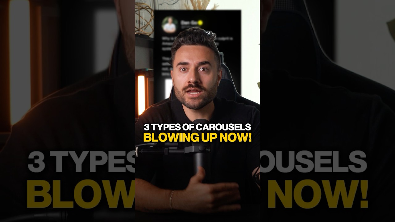 3 Instagram Carousels You Need To Make TODAY!