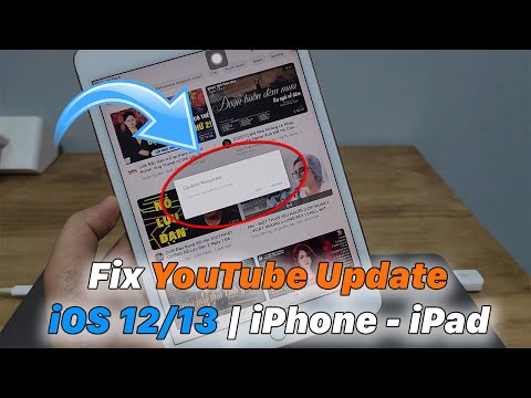 How To Fix "YouTube Update Required" iOS 12/13/14 | iPhone - iPad