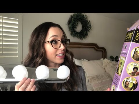 Best Vanity Lights for Makeup? DOES IT WORK????As Seen on TV Studio Glow Professional Makeup Light