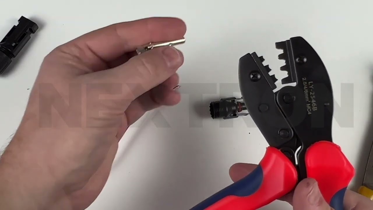 Installing MC4 Connectors for Nextron Bolt II Energizer