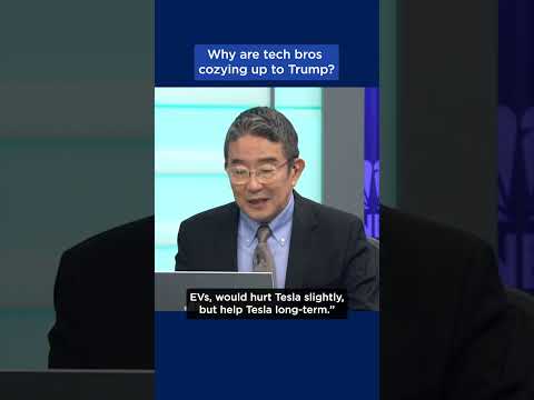 Why are tech bros cozying up to Trump?