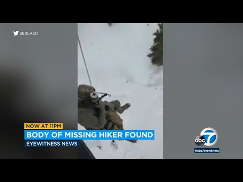 Body of hiker found near Mount Islip in San Gabriel Mountains; no identity released