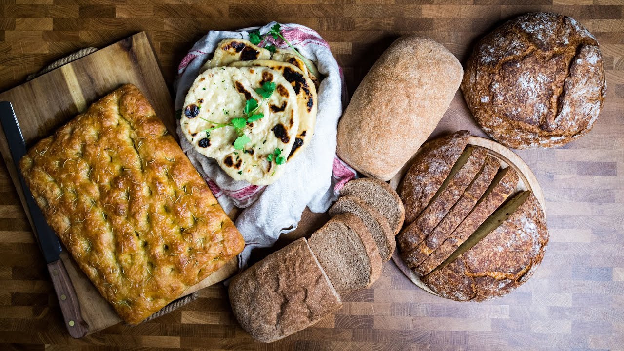 How to Make Vegan Bread -  4 ways