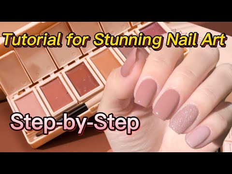 Watch Now! Nail Art Mastery with Solid Nail Gel Palette Step-by-Step Tutorial Inside!